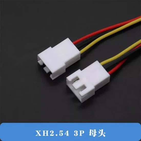 Dây bus màu XH2.54mm 3p đực 20cm - dke.vn - Cần Thơ